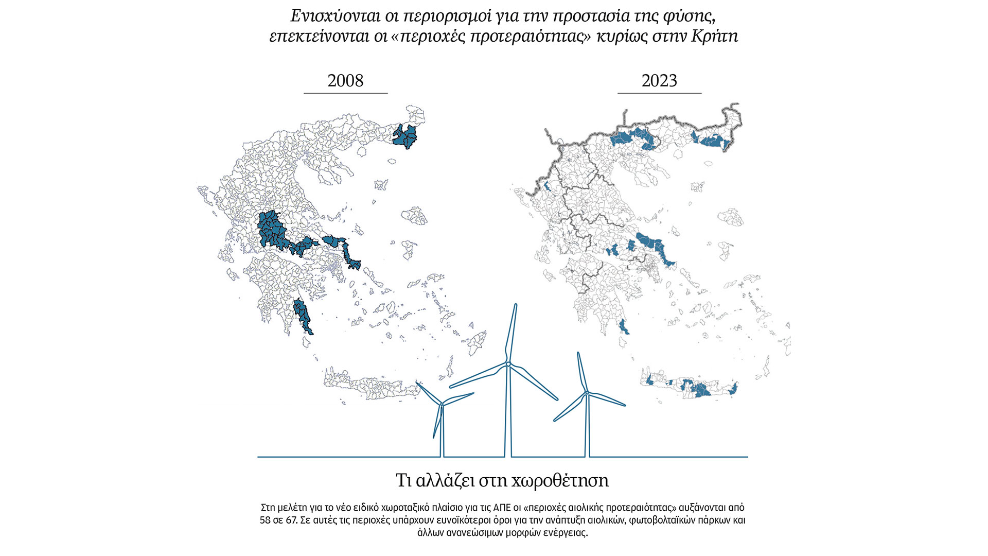 Ενέργεια: Ο νέος χάρτης για τις ΑΠΕ - Agro Creta News
